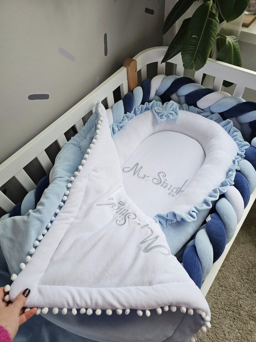 Handmade Baby Nests for a Crib and Infant Snuggle Nests for Newborns ...