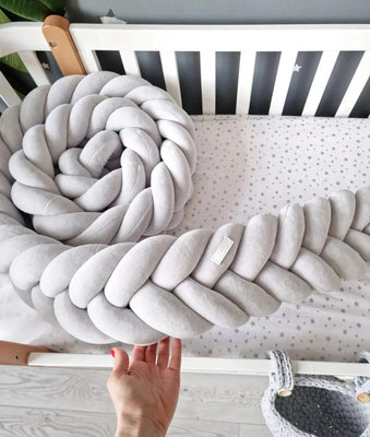 Handmade Braided Crib Bumper, Bumper for Cot Online in Kyiv, Ukraine ...