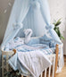 Baby Blue Boy Bedding Set - Princess Swan, Star & Cloud | KariStudio