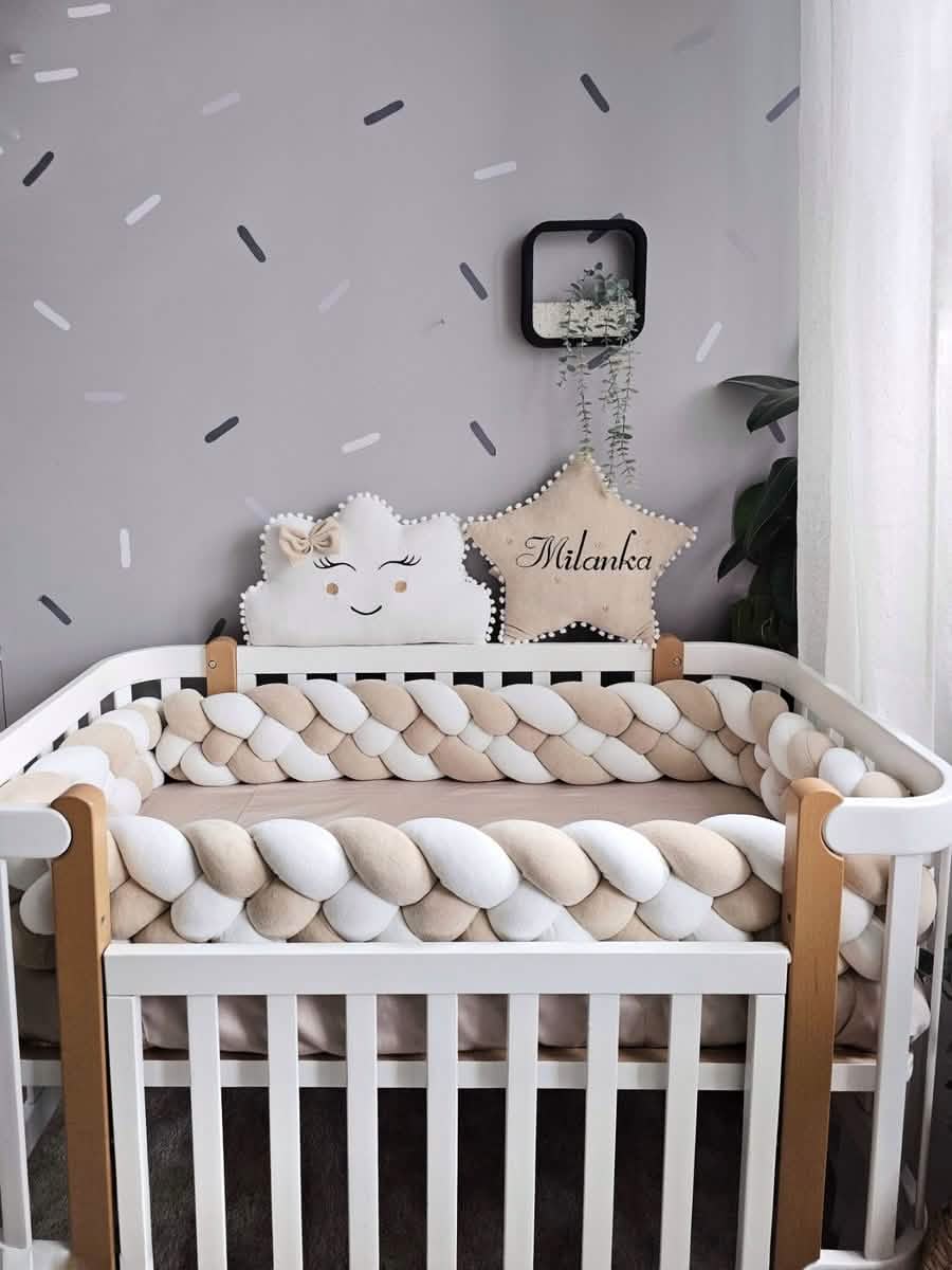 Beige Creamy Baby Bedding Set - Gender Neutral | KariStudio